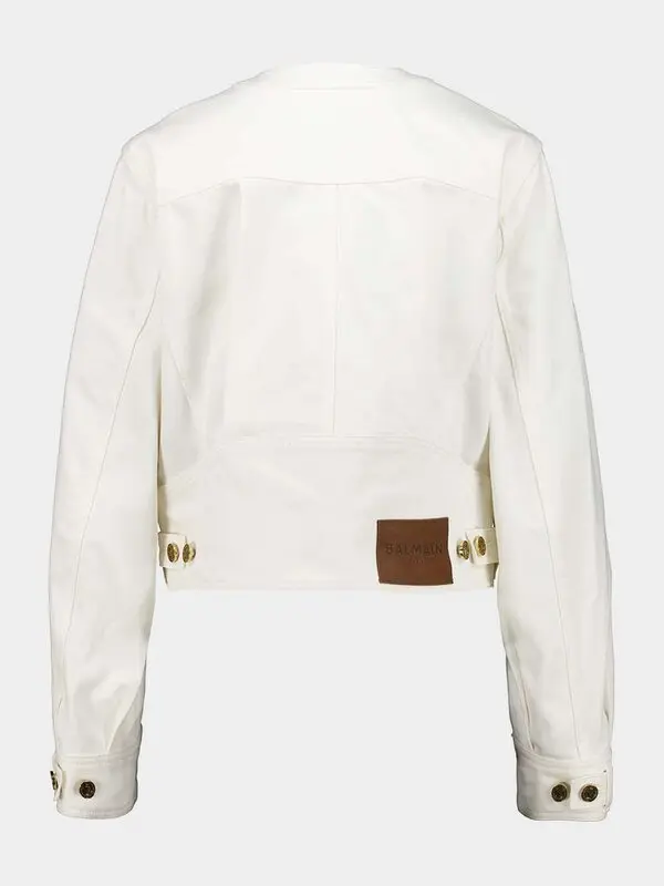 Balmain Patch-pocket Denim Jacket