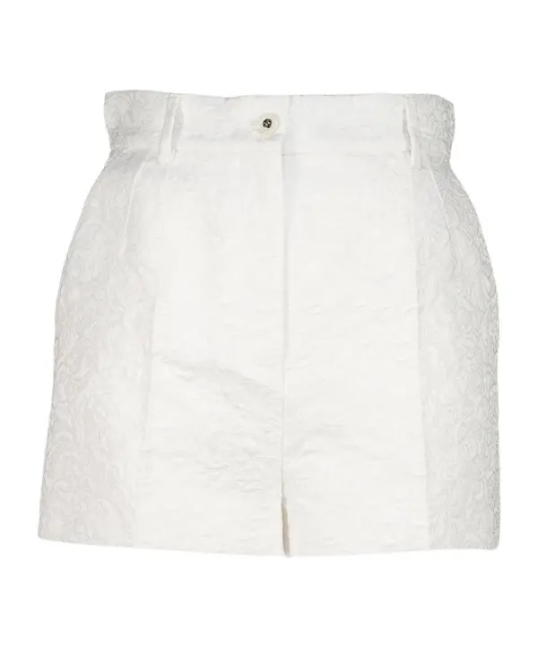 Dolce & Gabbana Dolce Gabbana Floral Jacquard Shorts
