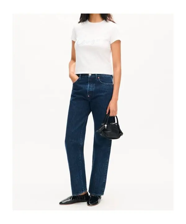 Kenzo Signature' Straight Pants In Japanese Denim