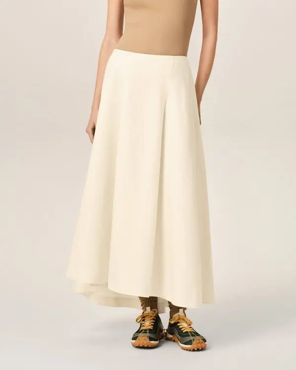 AMI Paris A-line Long Skirt