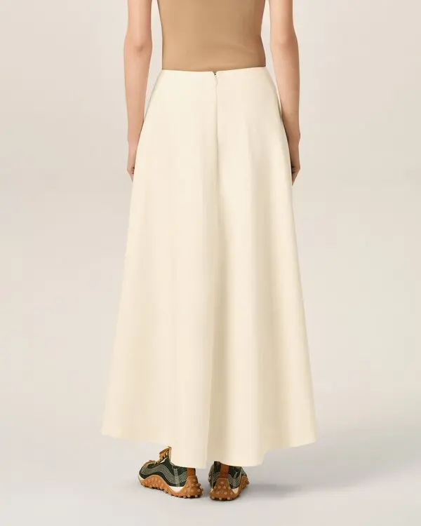 AMI Paris A-line Long Skirt