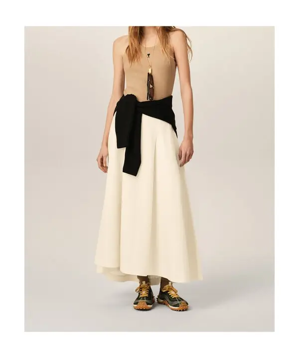 AMI Paris A-line Long Skirt