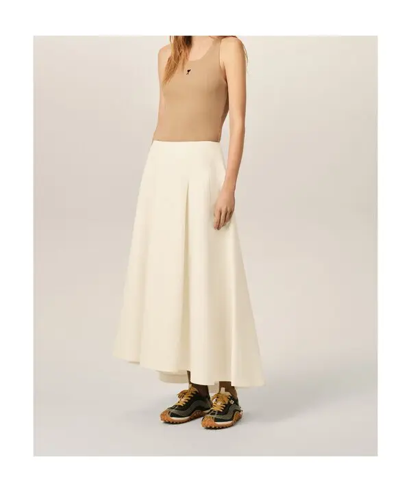 AMI Paris A-line Long Skirt