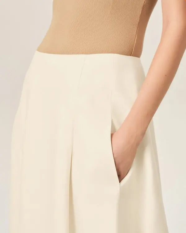 AMI Paris A-line Long Skirt