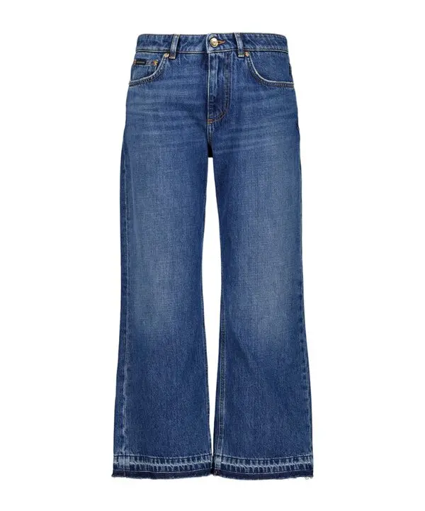 Dolce & Gabbana Dolce Gabbana Wide-leg Mid-rise Jeans