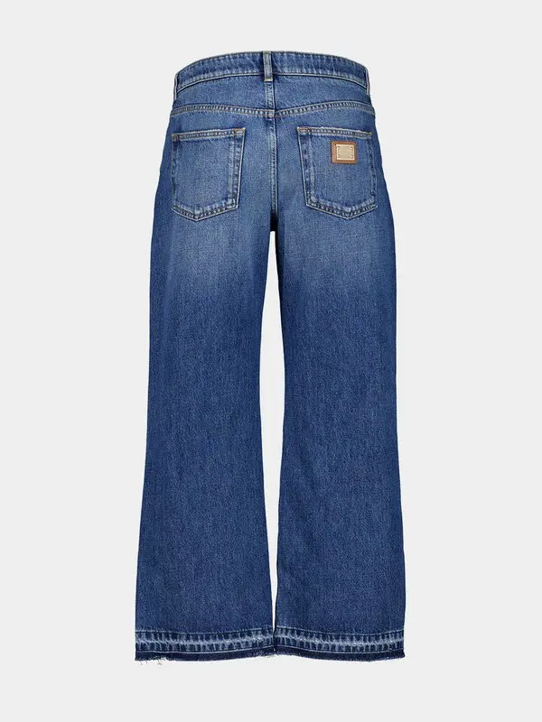 Dolce & Gabbana Dolce Gabbana Wide-leg Mid-rise Jeans