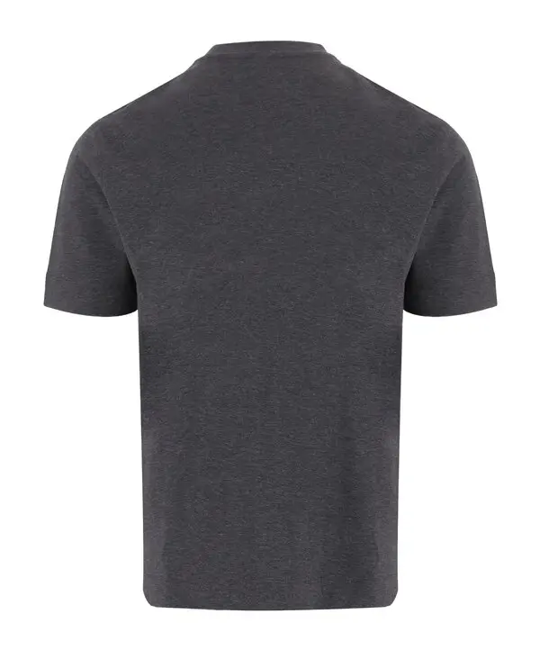 Emporio Armani Logo-embroidered T-shirt