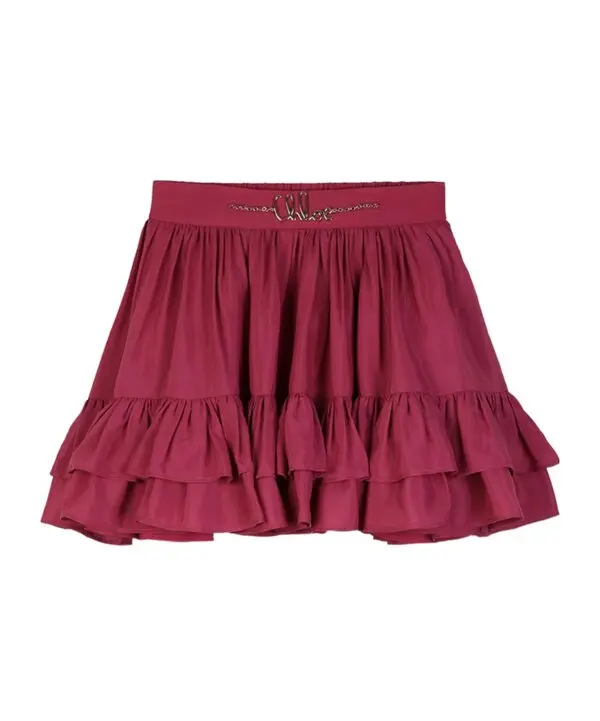 Chloé Ruffled Tiered Skirt