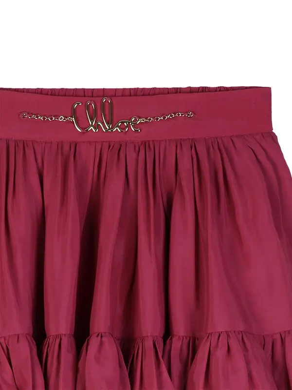 Chloé Ruffled Tiered Skirt