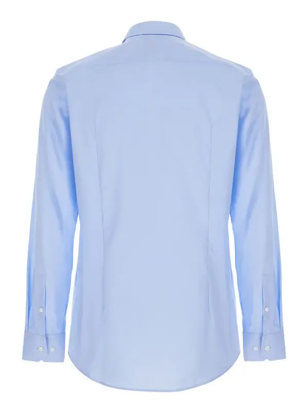 Hugo Boss Hank Classic Cotton Shirt - Light Blue