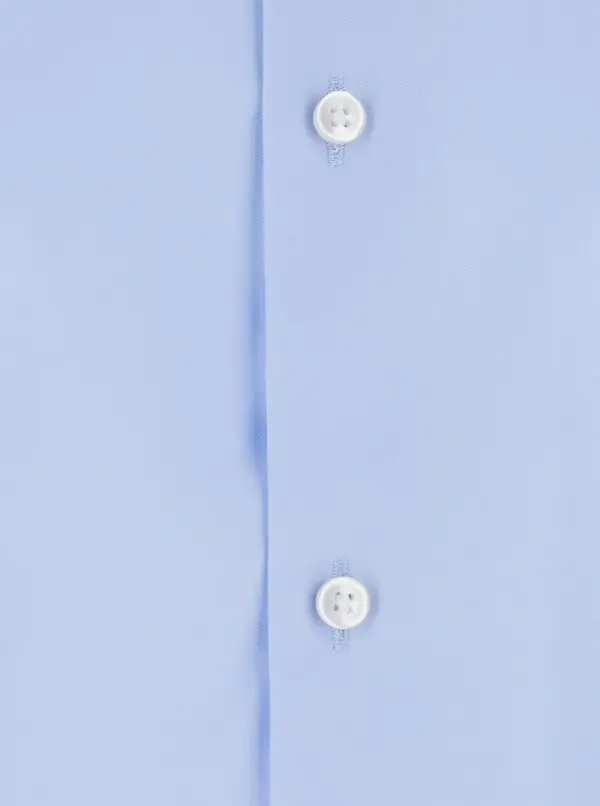 Hugo Boss Hank Classic Cotton Shirt - Light Blue