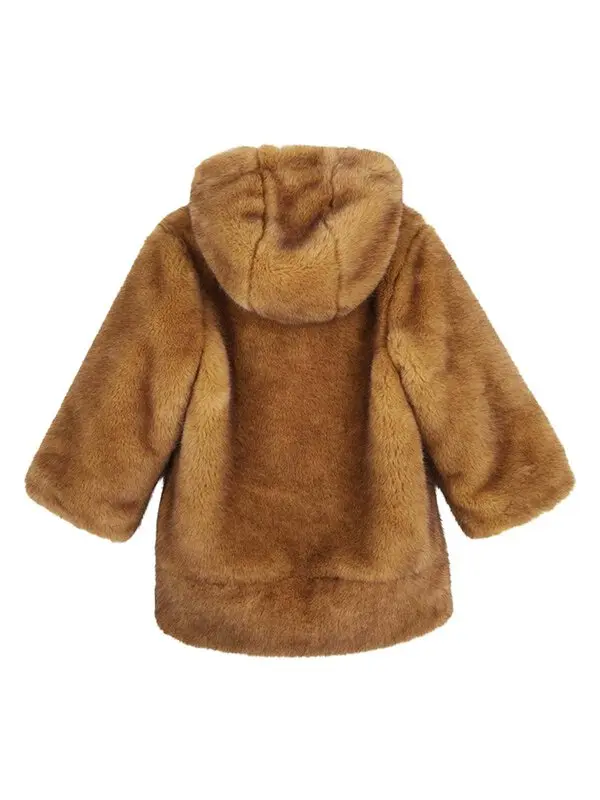 Chloé Faux-fur Hooded Coat