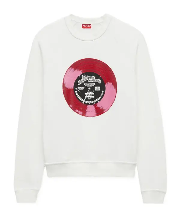 Kenzo Sounds Cotton Sweatshirt - Off-white