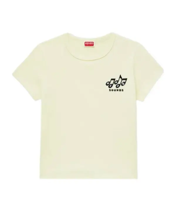 Kenzo Sounds' Embroidered T-shirt In Cotton