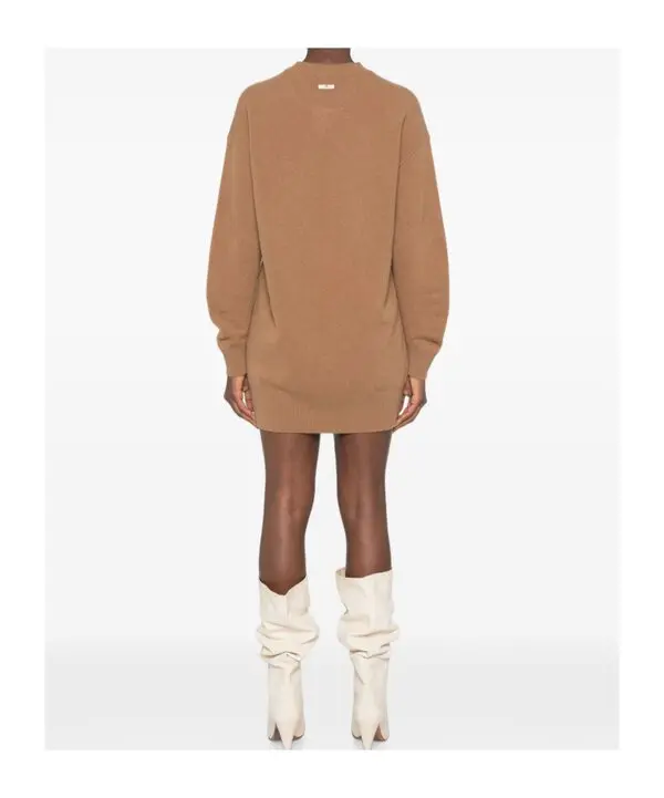 Elisabetta Franchi Cut-out Knitted Mini Dress