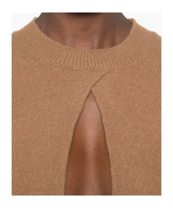 Elisabetta Franchi Cut-out Knitted Mini Dress
