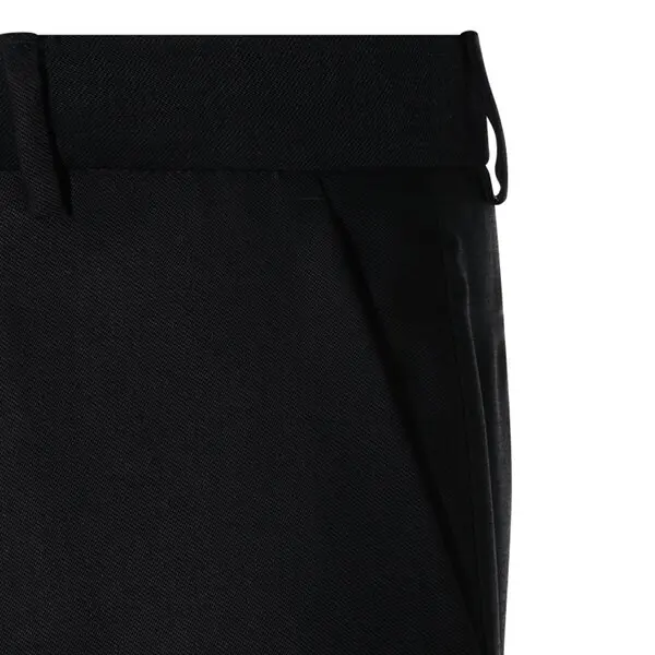 Amiri Virgin Wool Blend Ma Pants - Black