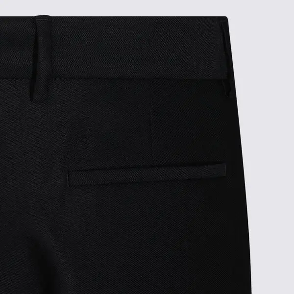 Amiri Virgin Wool Blend Ma Pants - Black
