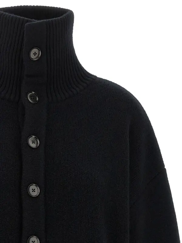 Extreme Cashmere Long-sleeve Knit Cardigan