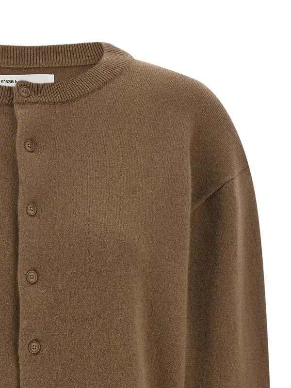 Extreme Cashmere Long-sleeve Cardigan