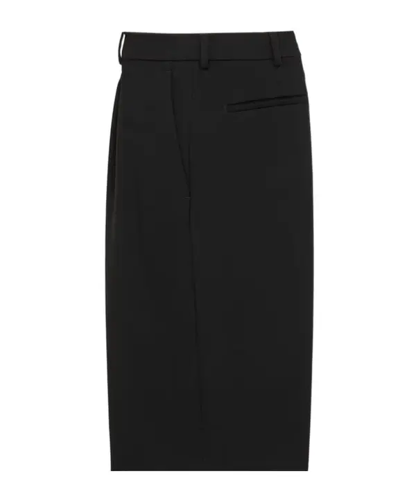 Saint Laurent Grained Wool Bermuda Shorts