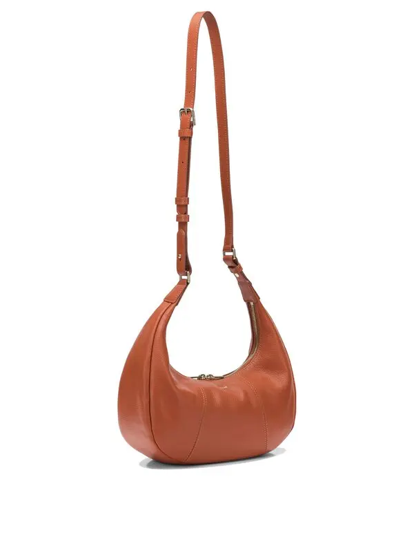 LE TANNEUR Curved Hobo Shoulder Bag