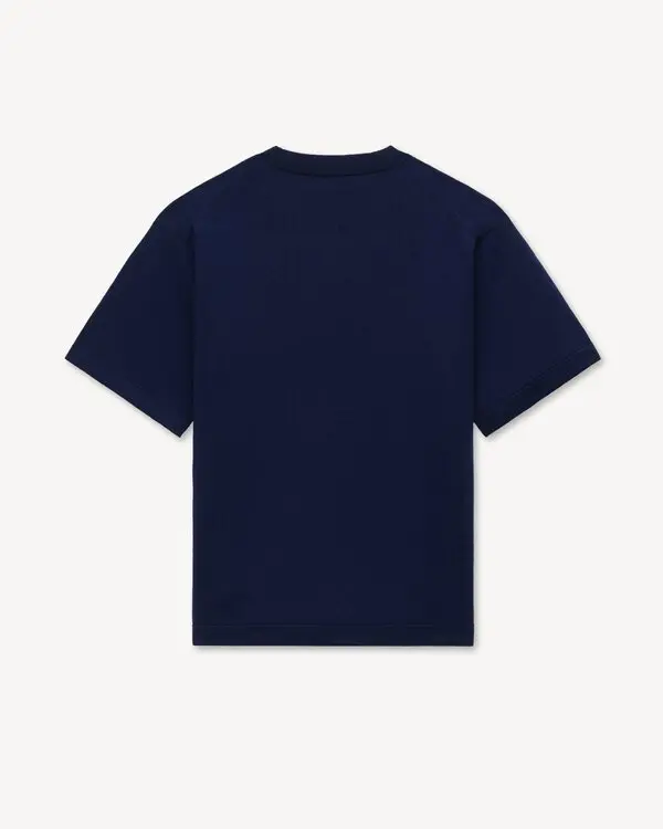 Kenzo Loves' Knitted T-shirt In Wool Cotton