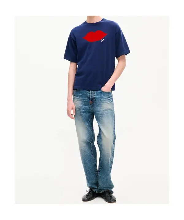 Kenzo Loves' Knitted T-shirt In Wool Cotton
