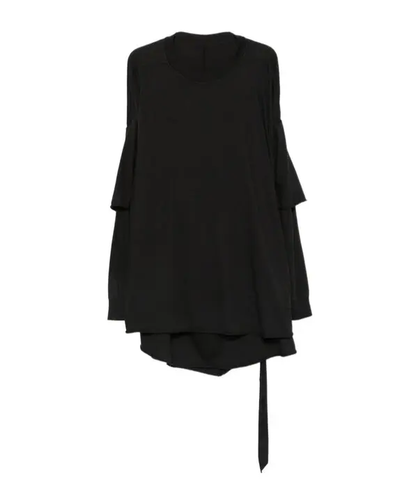 Rick Owens Layered-sleeve Oversized T-shirt