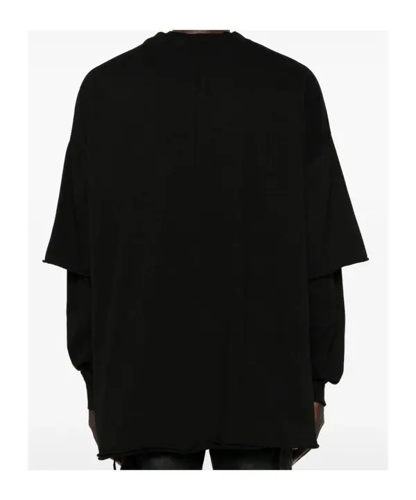 Rick Owens Layered-sleeve Oversized T-shirt