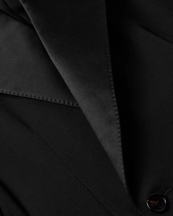 Saint Laurent Double-breasted Long-sleeved Jacket