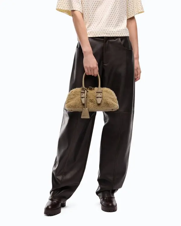 Pinko Escape Horizontal Small Bowling Handbag