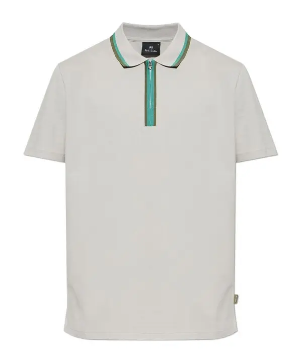 Paul Smith Zip Placket Polo Shirt