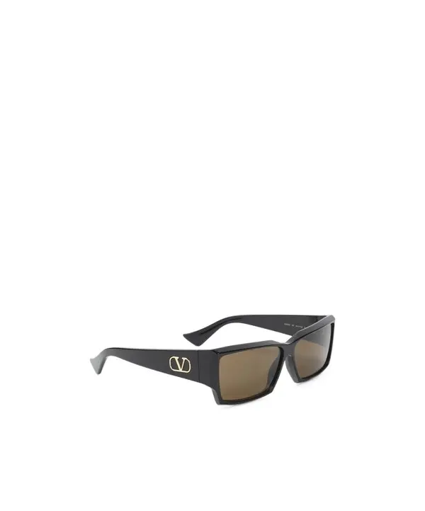 Valentino Garavani Vlogo Rectangle Frame Sunglasses - No
