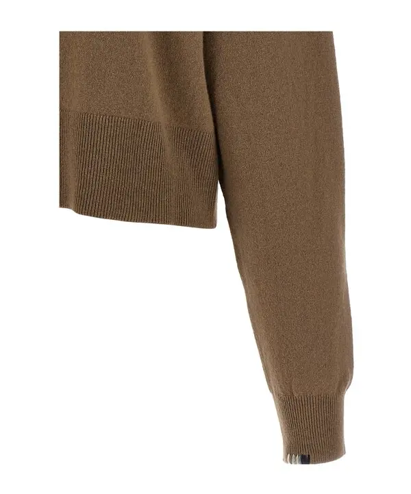 Extreme Cashmere Crew-neck Cardigan