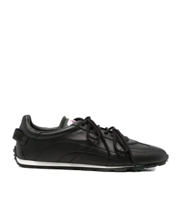Dsquared2 Maple-leaf Leather Sneakers
