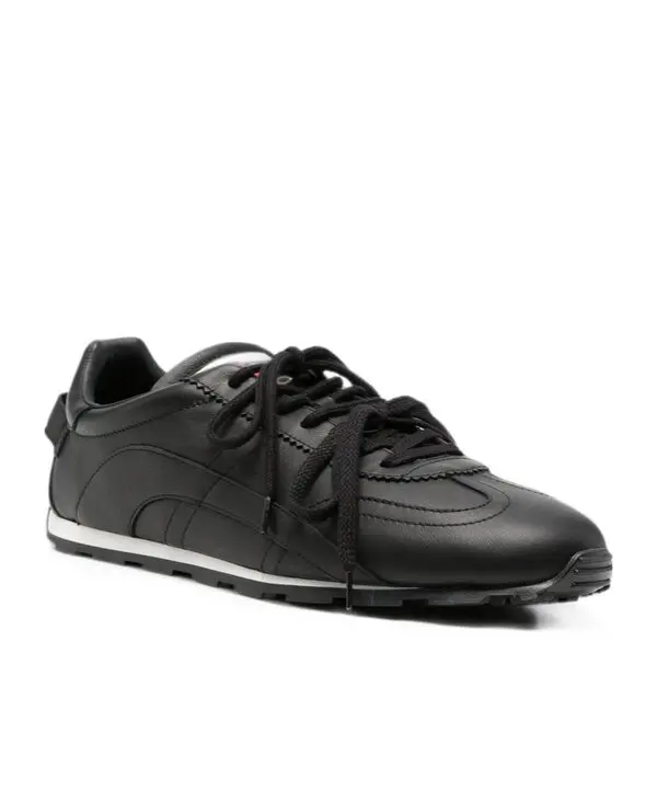 Dsquared2 Maple-leaf Leather Sneakers