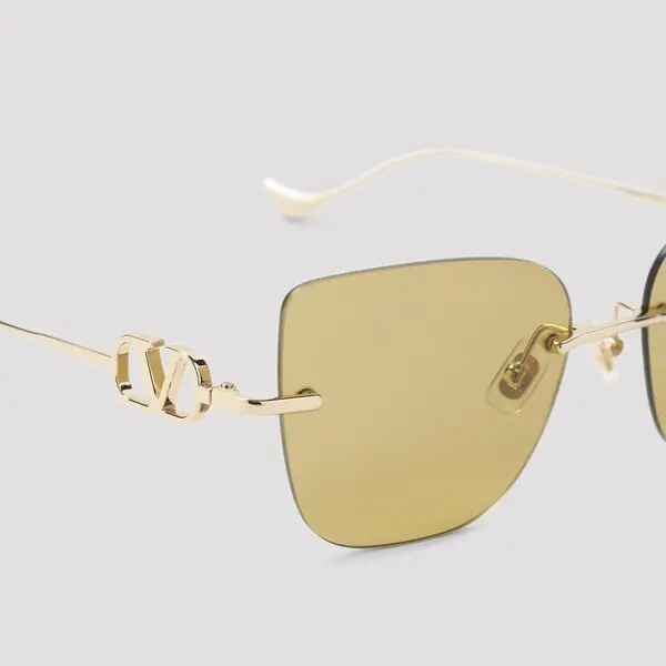 Valentino Garavani Logo Embellished Sunglasses