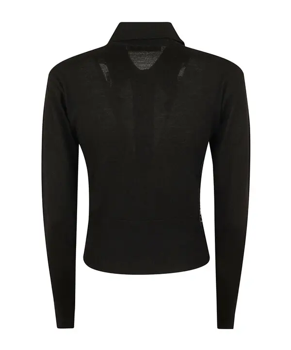 Ermanno Scervino Sheer Lace Panel Shirt