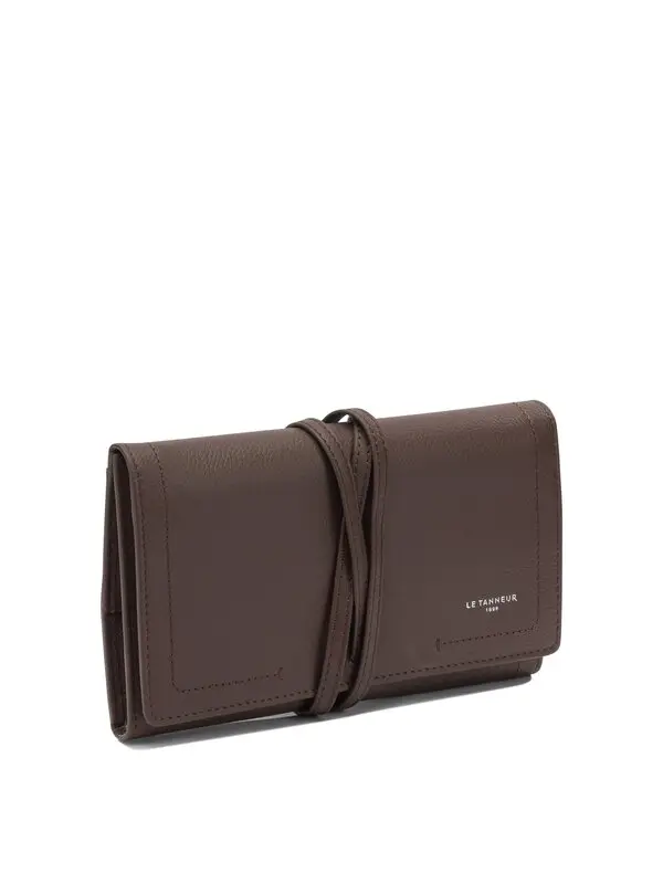 LE TANNEUR Wrap Jewelry Pouch