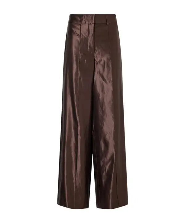 JOSEPH High Waist Wide Leg Pants