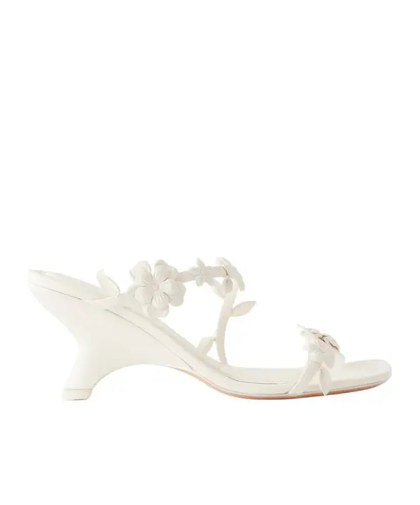 Simkhai Wedge Heel Mule Slide Sandals