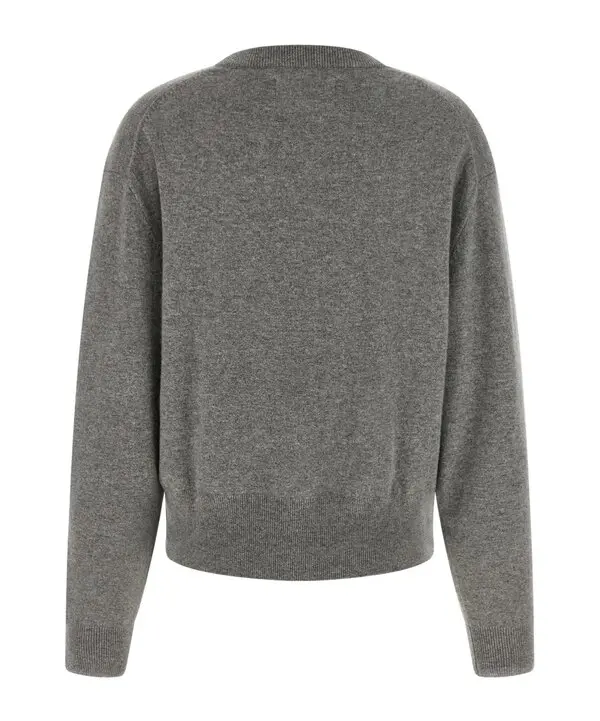 Extreme Cashmere Long-sleeve Button-front Cardigan - Gray