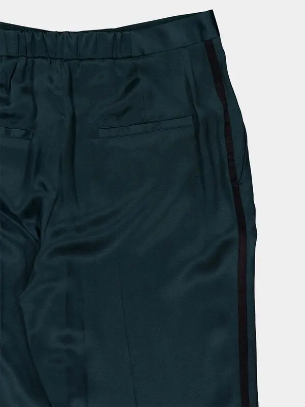 TOM FORD Silk Satin Tuxedo Trousers