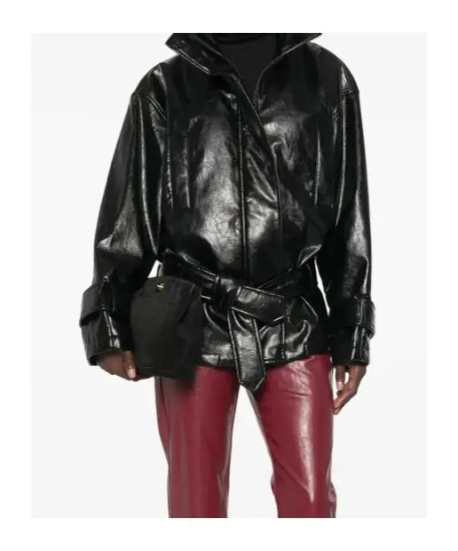 Federica Tosi Belted Zip-up Jacket