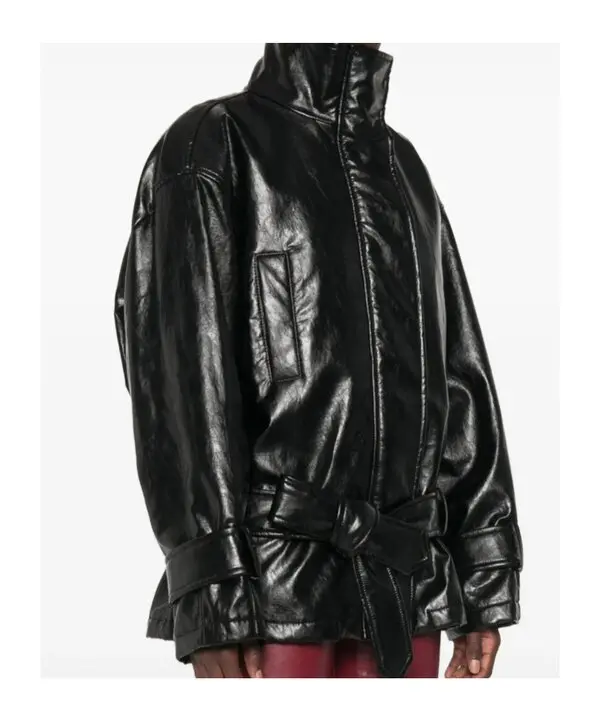 Federica Tosi Belted Zip-up Jacket