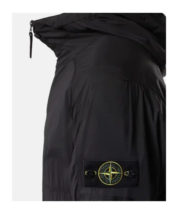 Stone Island Logo-patch Hooded Jacket