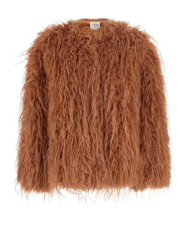 FORTE_FORTE Cropped Zip-up Jacket