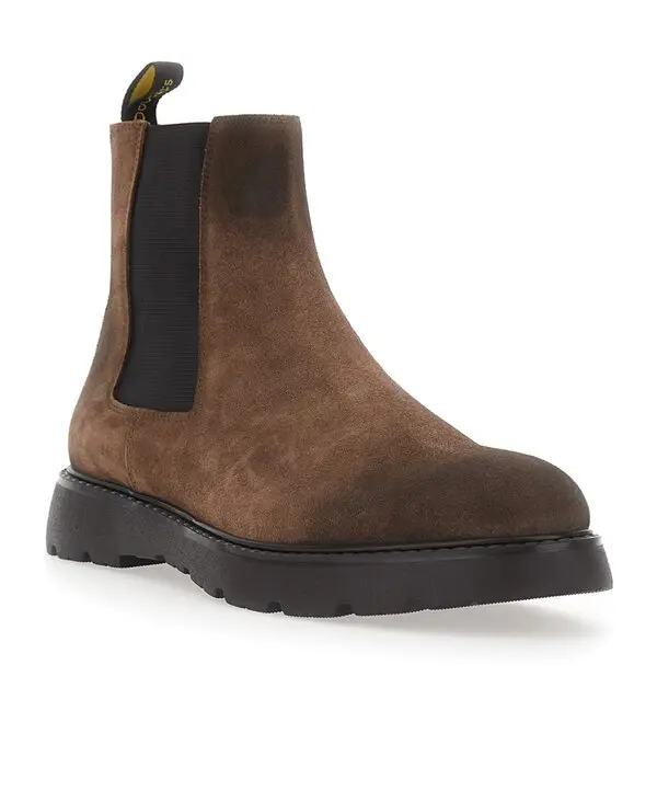 DOUCAL'S Round-toe Chelsea Boots