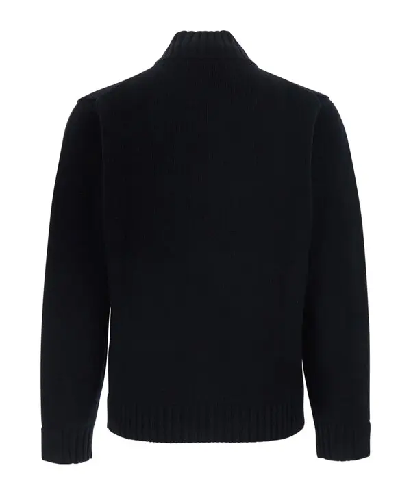 KANGRA Long-sleeve Zip-up Cardigan